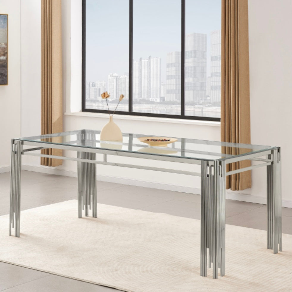 Table à manger flûte rectangle – CHEZ LES BAVIOS